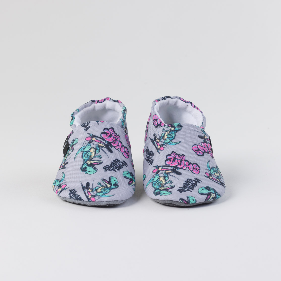 Barefoot slippers DINO ON WHEELS - Snugi
